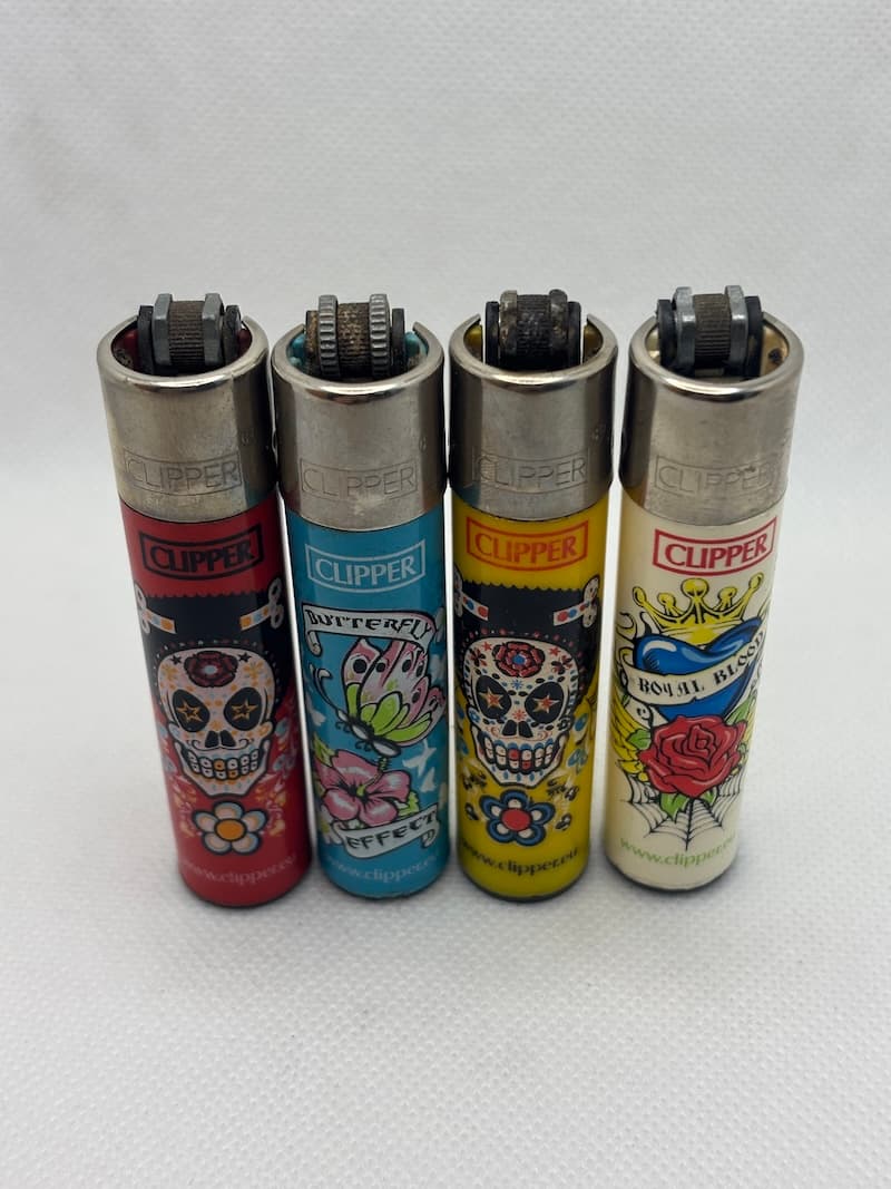 MECHEROS CLIPPER MARIPOSA ROYAL - Made in Spain