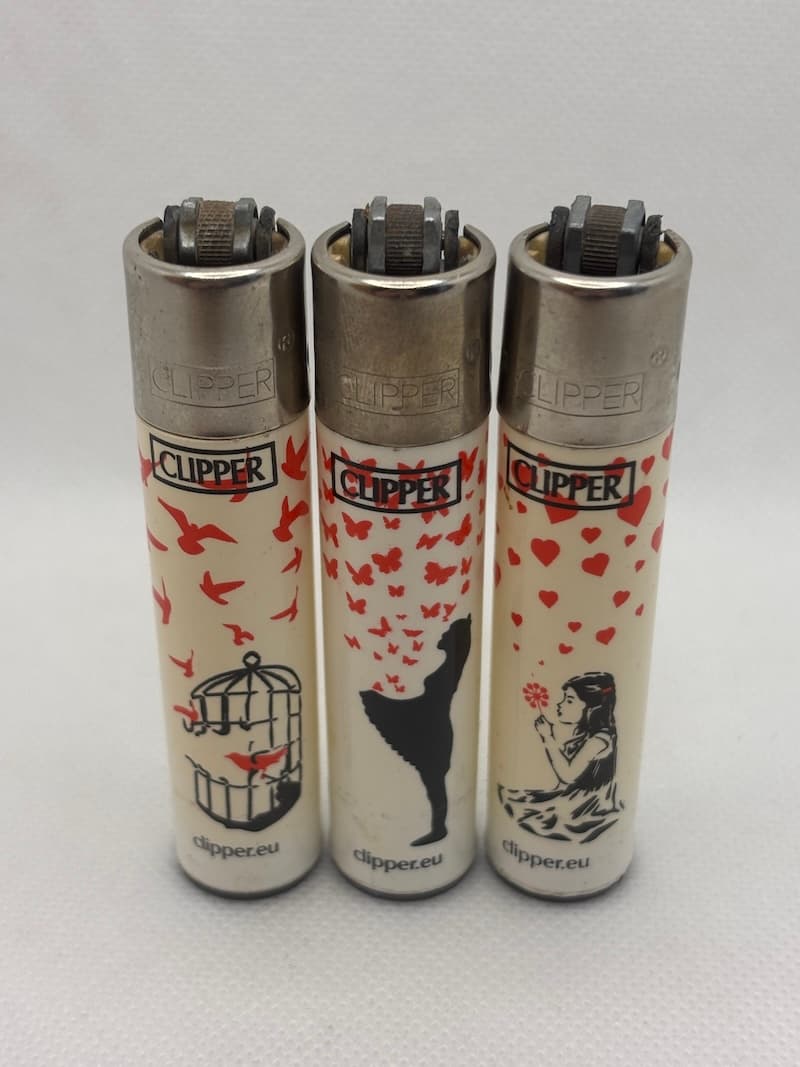 MECHEROS CLIPPER FIGURAS AMOROSAS