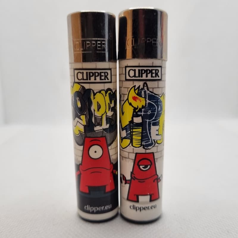 MECHEROS CLIPPER MONSTRUO DE UN OJO GRAFITERO