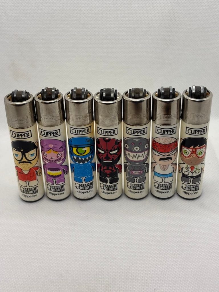 CLIPPER LIGHTERS GRAFFITI BEASTS CHARACTERS